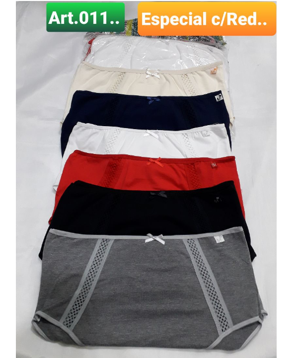 Bombacha Especial Dama con Red Art.011 x Docena - Medias & Boxer